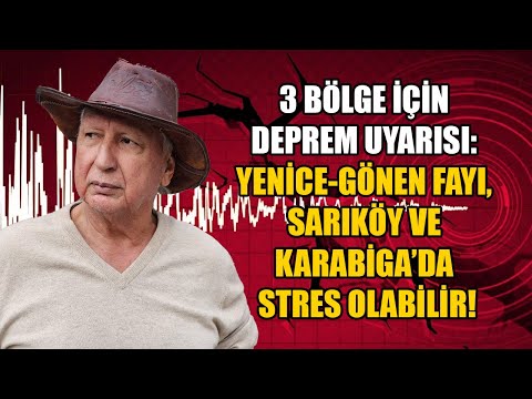 PROF. DR. ŞENER ÜŞÜMEZSOY ÇANAKKALE DEPREMİ SONRASI RİSK TAŞIYAN 3 BÖLGEYE DİKKAT ÇEKTİ!