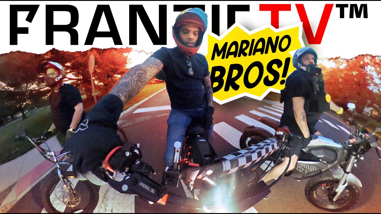 Felix Reunites with His Brothers on E-Bikes - YouTube