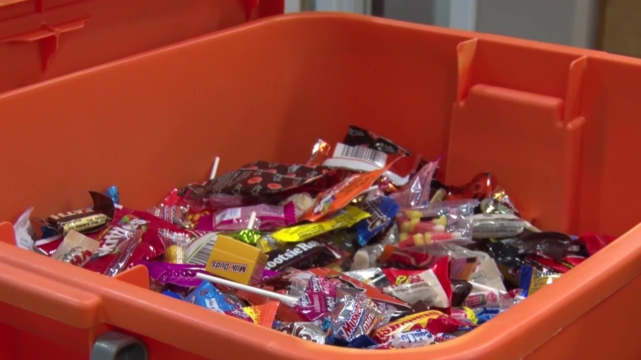 SWEET TRADE-OFF: Dentist office collects candy for the troops and first ...