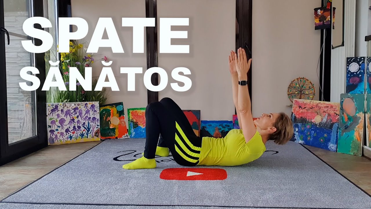 6 exerciții pentru un spate sanatos/abdomene & spate/6 exercises for a ...