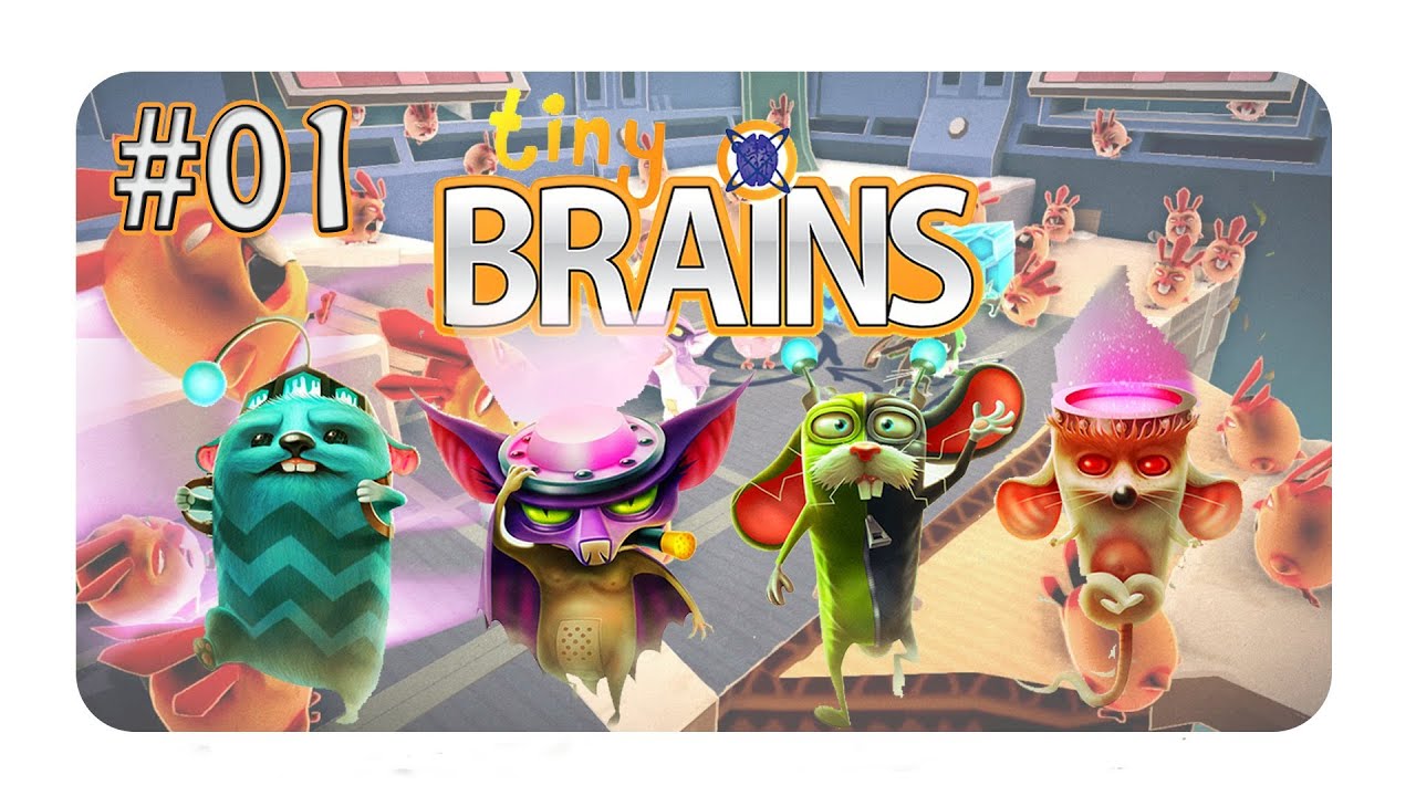 Tiny Brains Let's Play #01 - Der Pinky und der Brain erobern die Welt ...