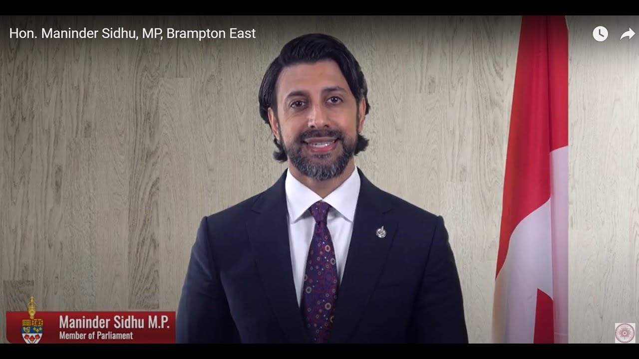 Hon. Maninder Sidhu, MP, Brampton East - YouTube