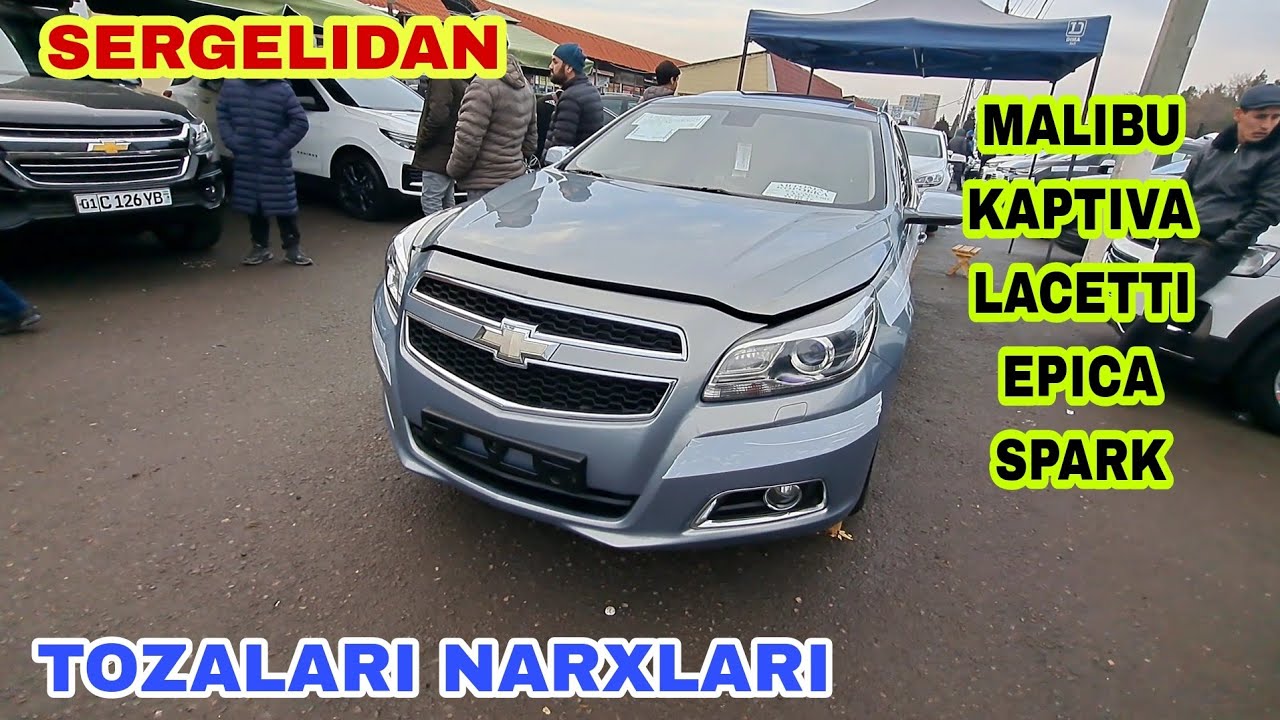 SERGELI MASHINA BOZOR MALIBU KAPTIVA LACETTI EPICA TOZALARIDAN 8.01. ...