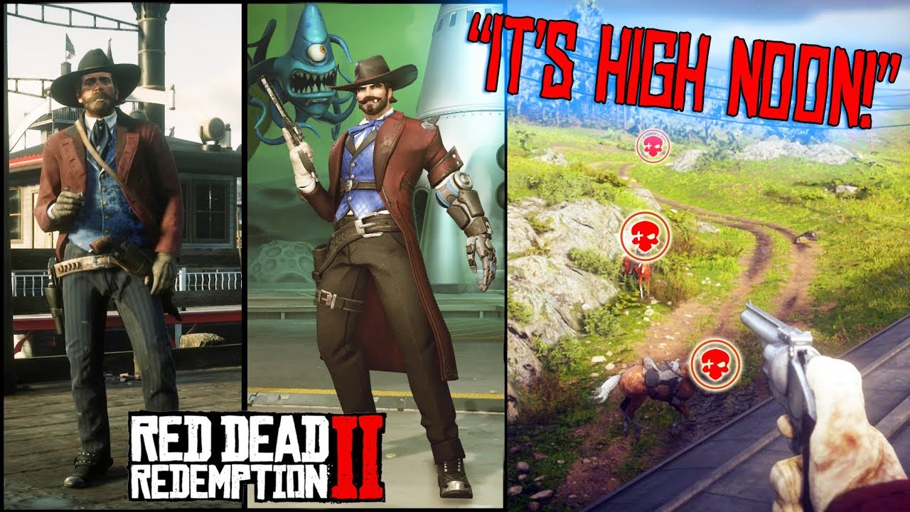 THE MCCREE CHALLENGE! - Red Dead Redemption 2 - YouTube