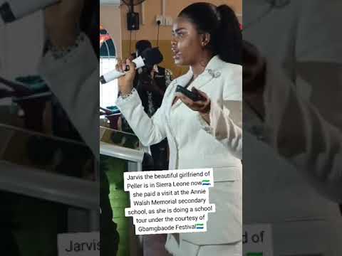 Jarvis the beautiful girlfriend of Peller is in Sierra Leone now🇸🇱, she ...