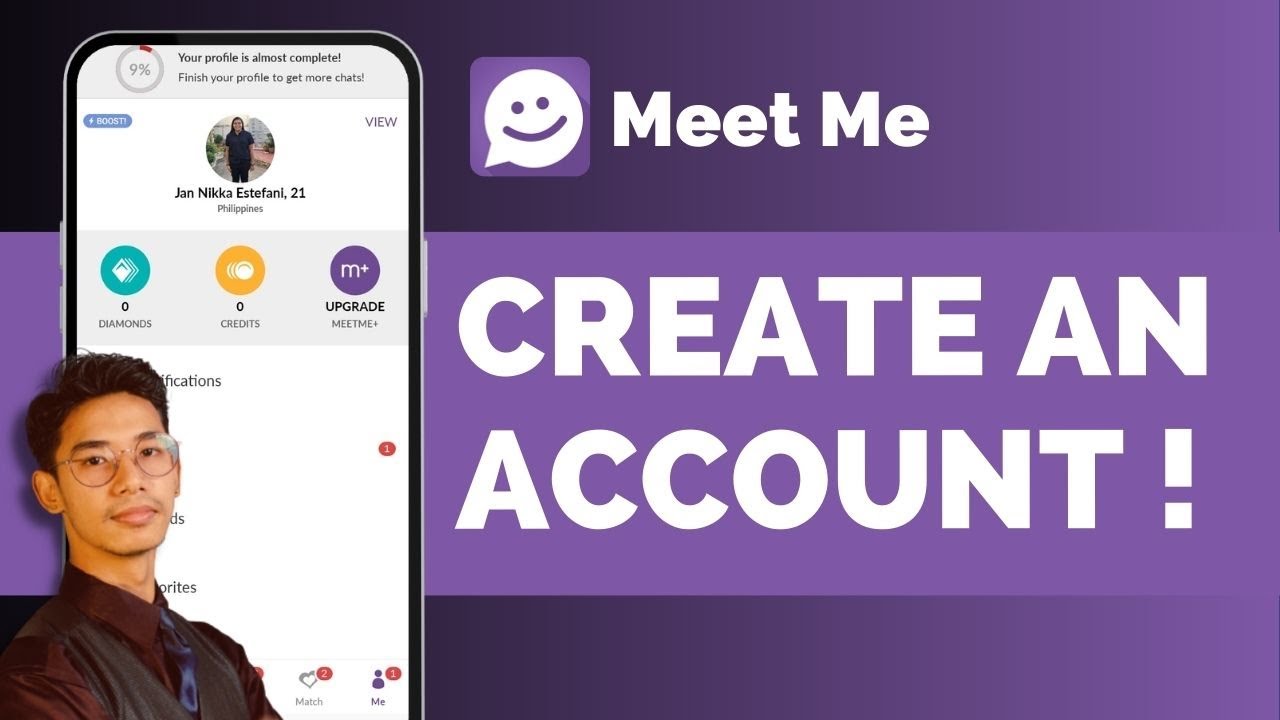 Meet Me Sign up - How To Create Meetme Account | Meet Me Account ...