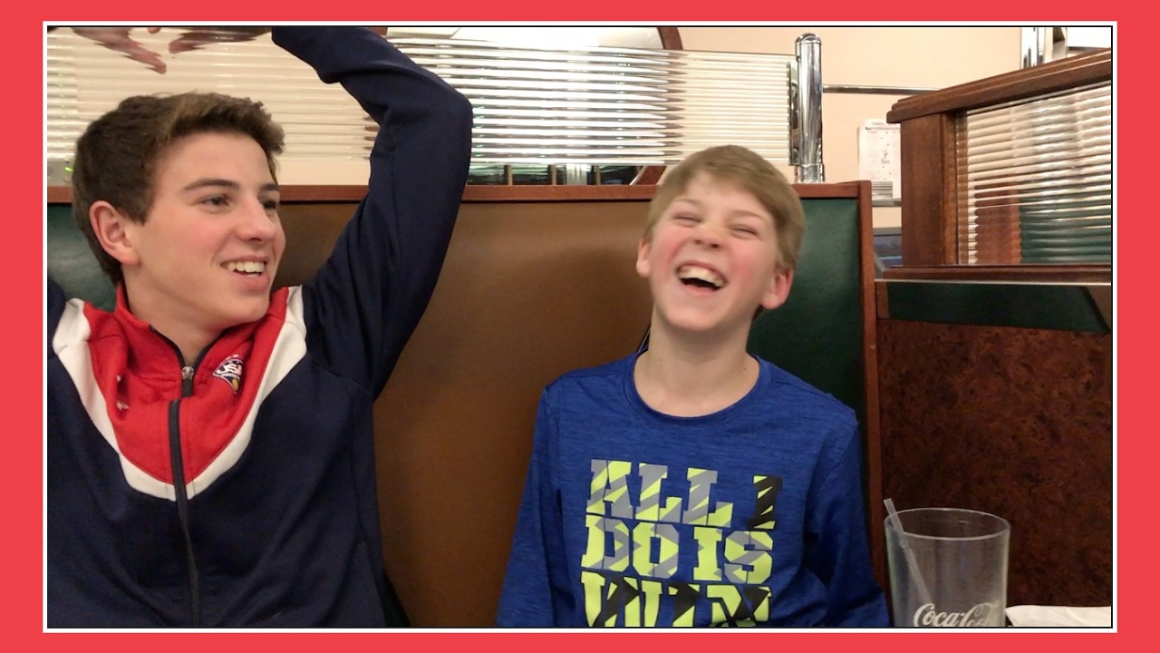 A DINER DINNER WITH BRENNAN & RYAN | Flippin' Katie - YouTube
