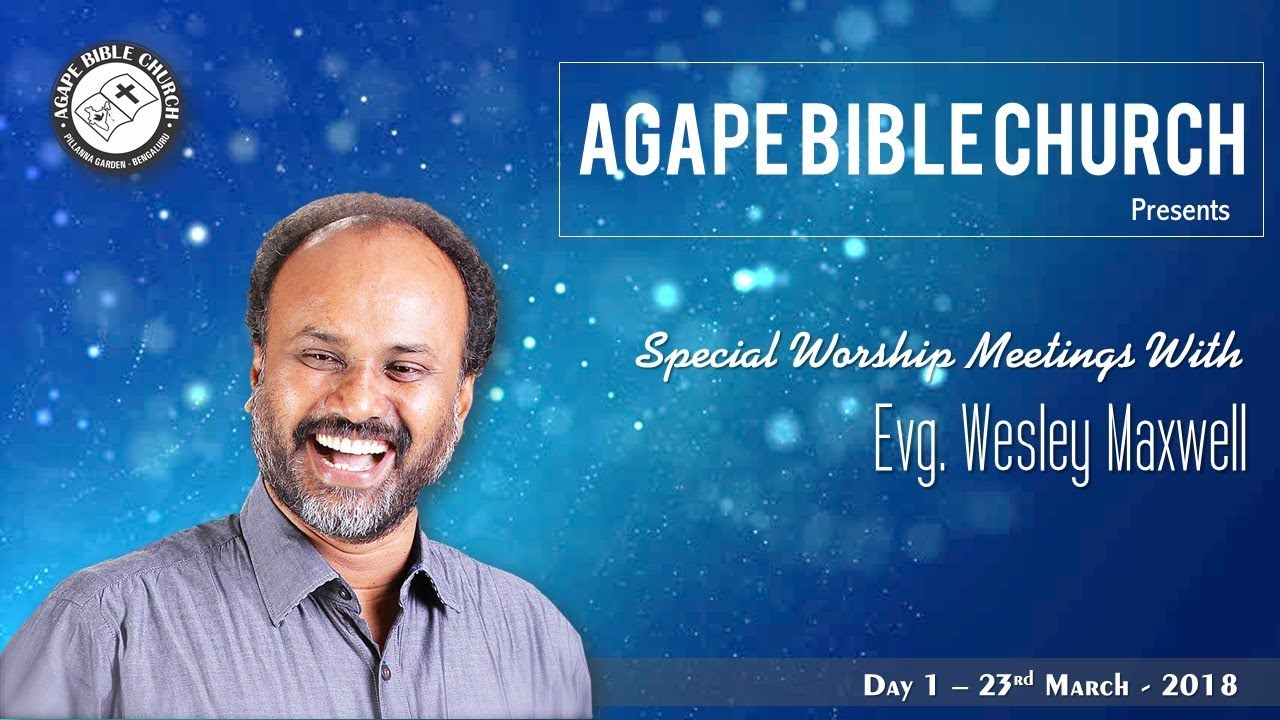 What is Praise and Worship? Part 1 - Bro. Wesley Maxwell at Agape Bible ...