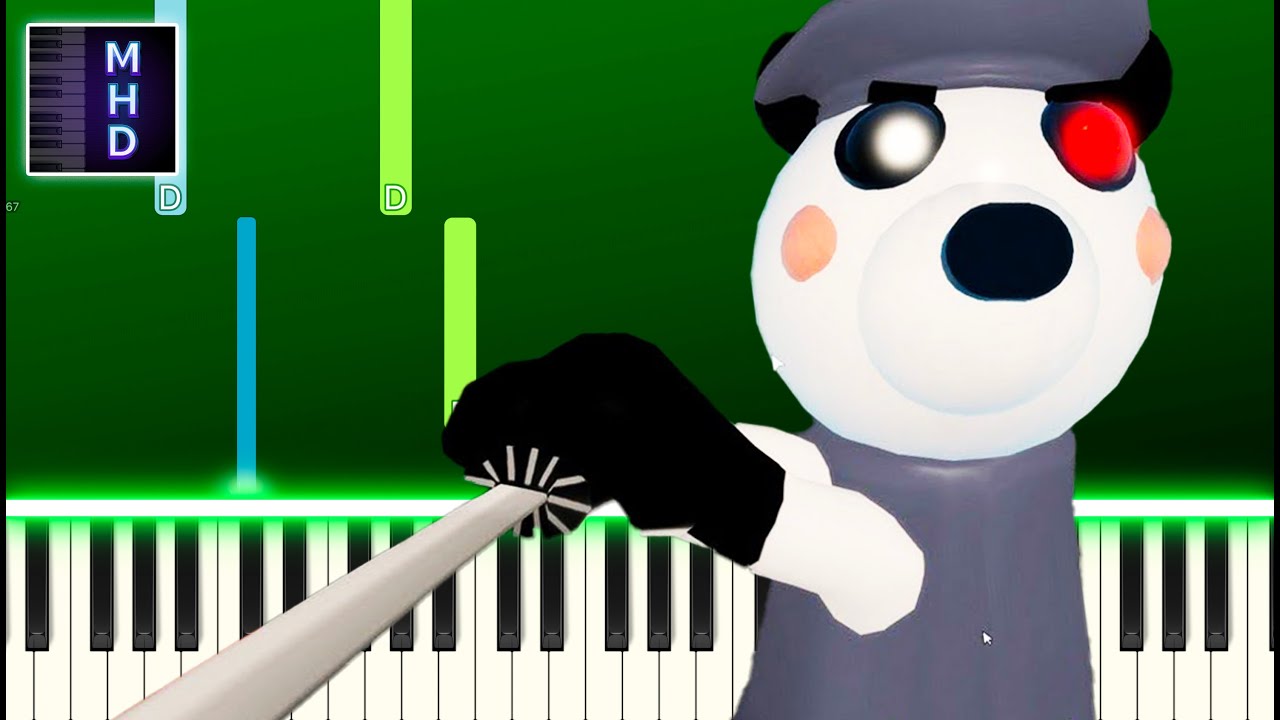 Piggy Book 2 - Pandy Uniform (Piano Tutorial Easy) - YouTube