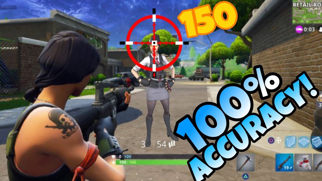 How to have NO BLOOM in Fortnite! - YouTube