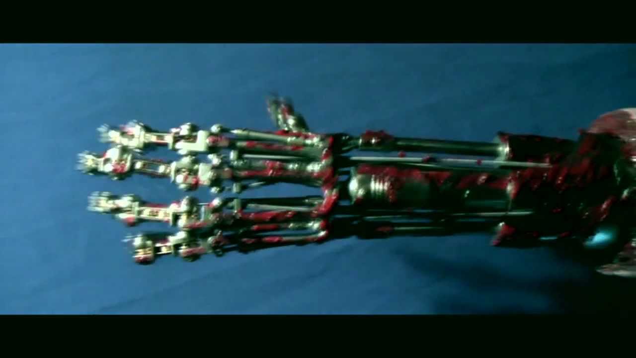 Terminator 2 Animatronic Endoskeleton Arm - YouTube