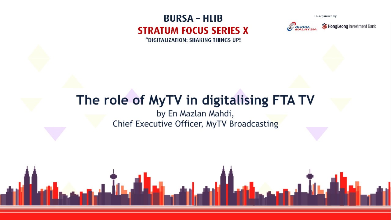 The role of MyTV in digitalising FTA TV - YouTube