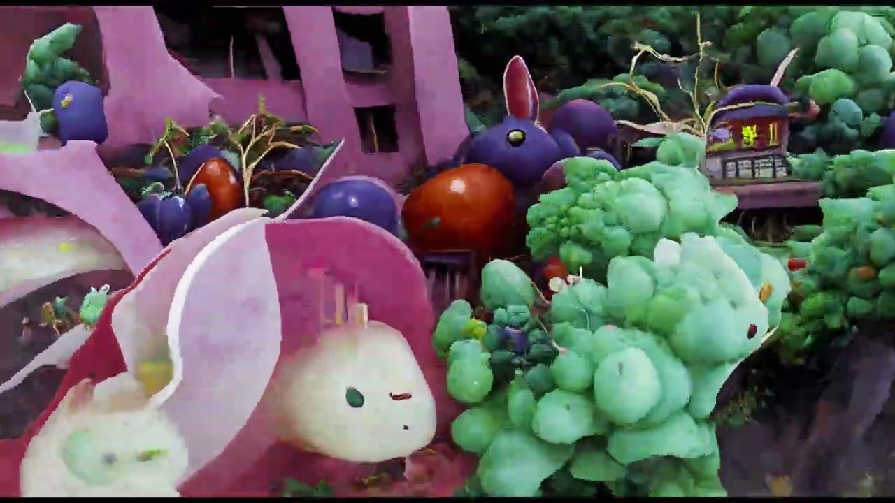 DD AI Animation - 5 City Zoom (4k Upscale) - YouTube