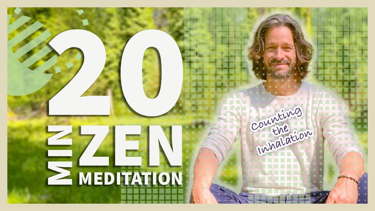 20Min Zen Breath Counting Meditation - Inhale - YouTube