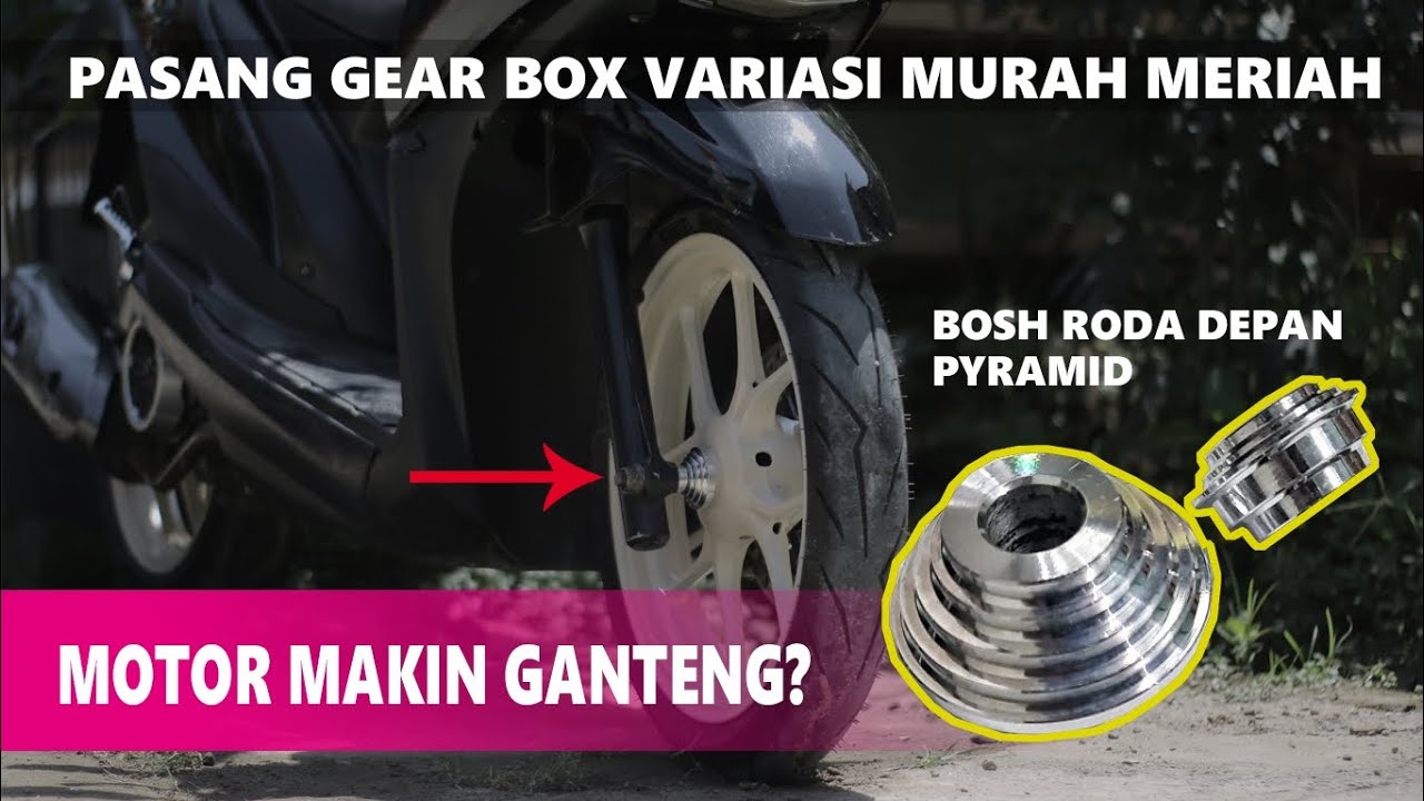 PROJECT BEAT FI 2 - PASANG GEAR BOX BOSH RODA DEPAN VARIASI BIKIN MOTOR ...