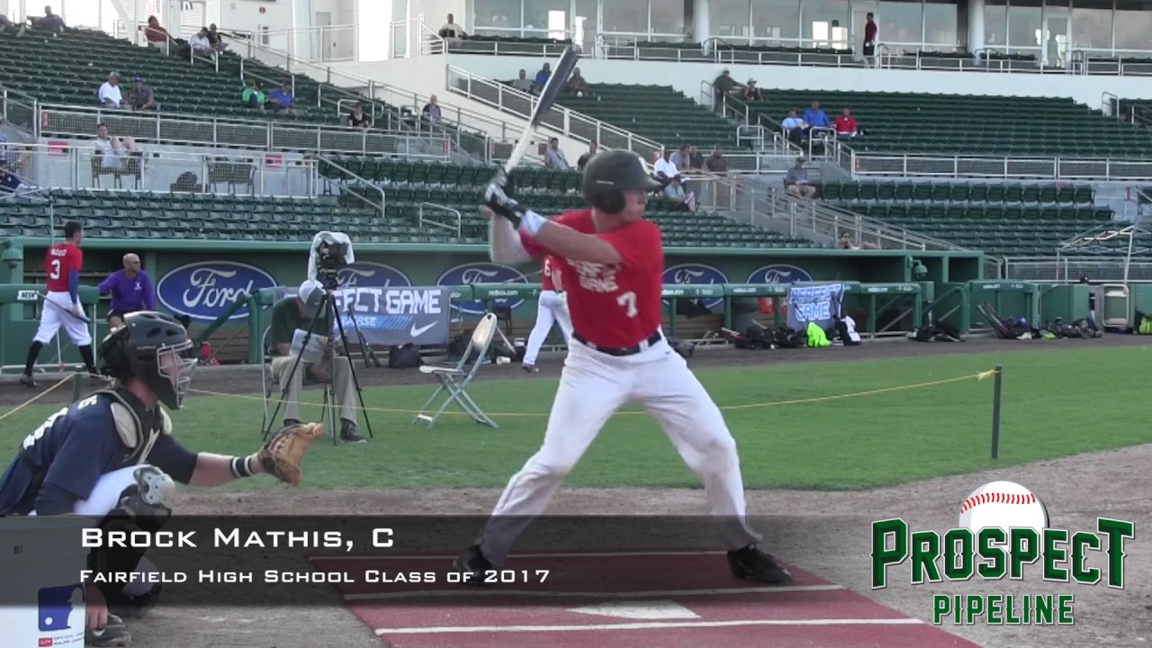 Brock Mathis Prospect Video, C, Fairfield High School Class of 2017 ...