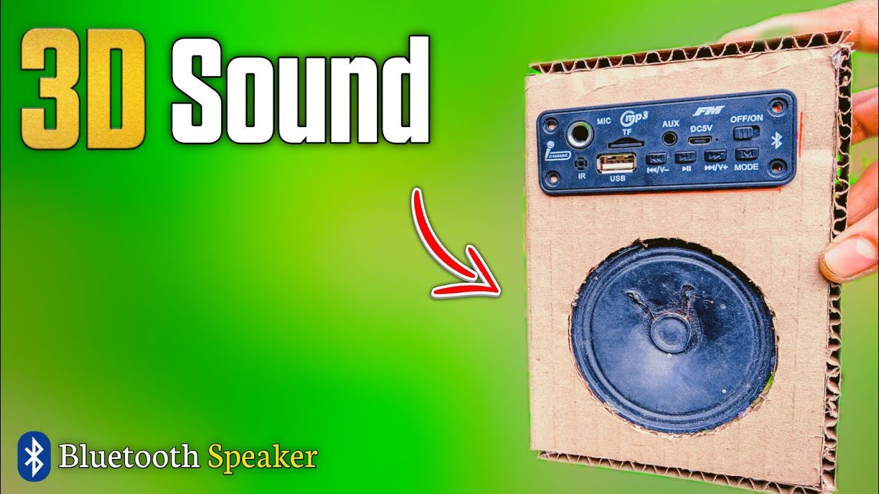 Pahli बार पुराने कार्टून से Box बनाया🤫 How To Make Simple Bluetooth ...