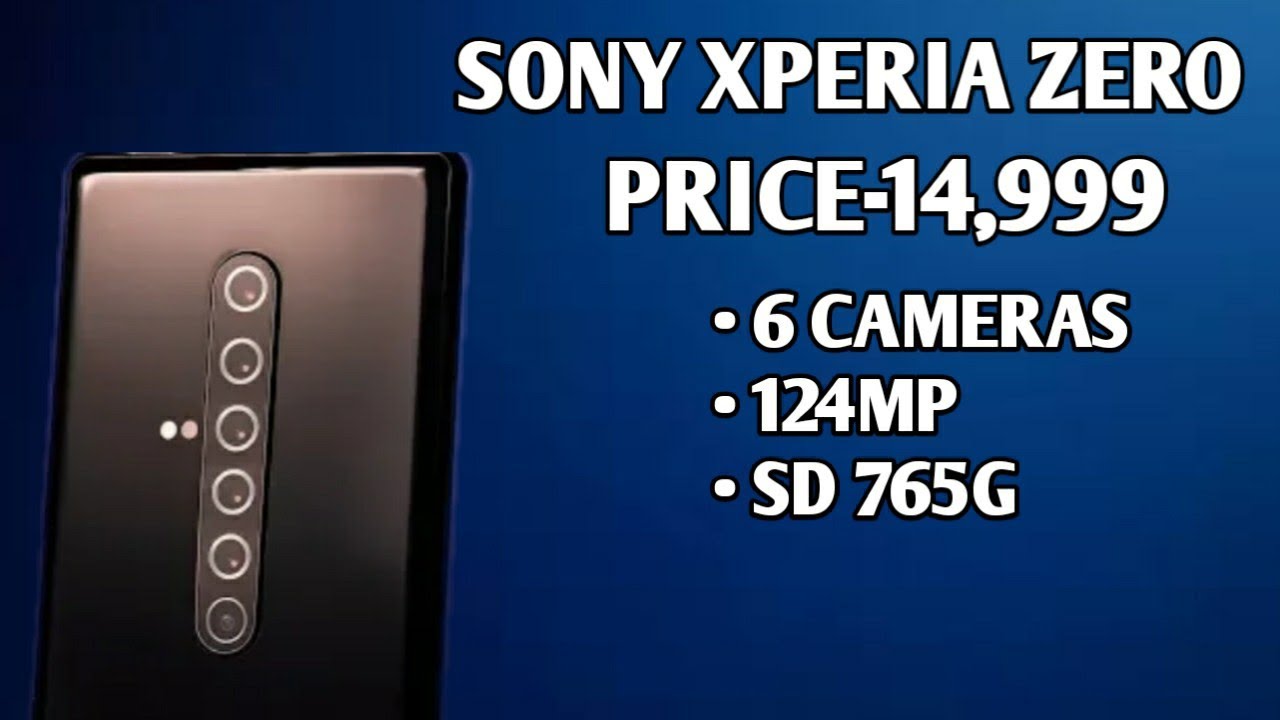 SONY XPERIA ZERO 2020 - 124MP,SNAPDRAGON 765G,12GB RAM| SONY K8220 ...