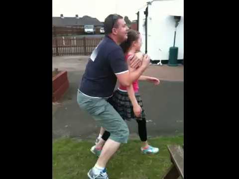 Strong Girl piggyback - YouTube