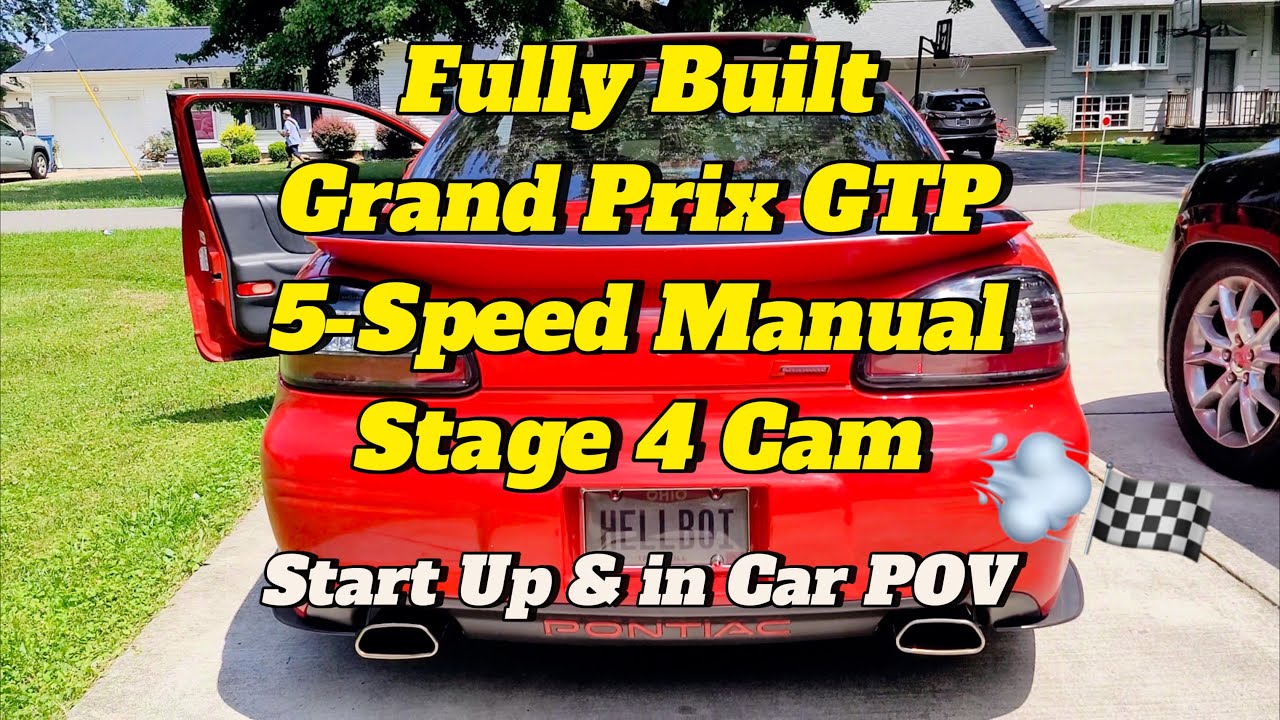 Fully Built Grand Prix GTP 5-Speed Manual💨👌🏼😬#CarLover #Supercharged # ...