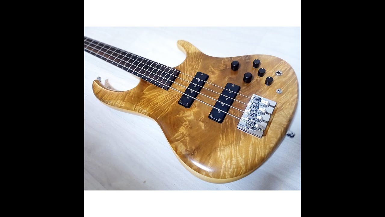 Highend Japanese basses: Sago Ridl Custom: BASS DEMO - YouTube