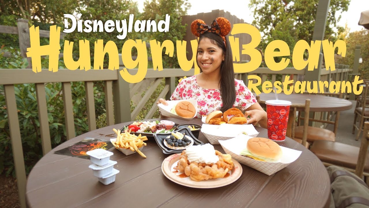 The Hungry Bear Restaurant has Delicious Disneyland food! - YouTube