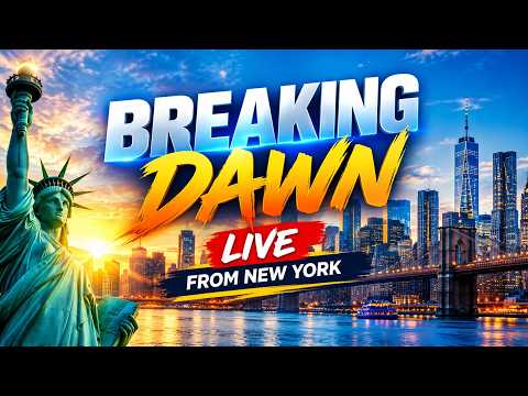 BREAKING DAWN | MONDAY 7TH SEPTEMBER 2026 📅 | LIVE FROM NEW YORK 🔴