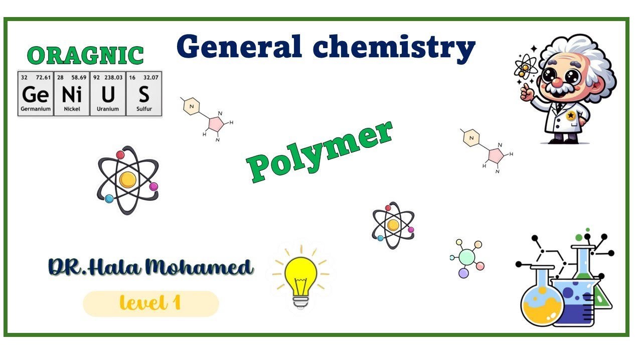 lec 1 part 1 ( Organic chemistry ) --polymer-- - YouTube