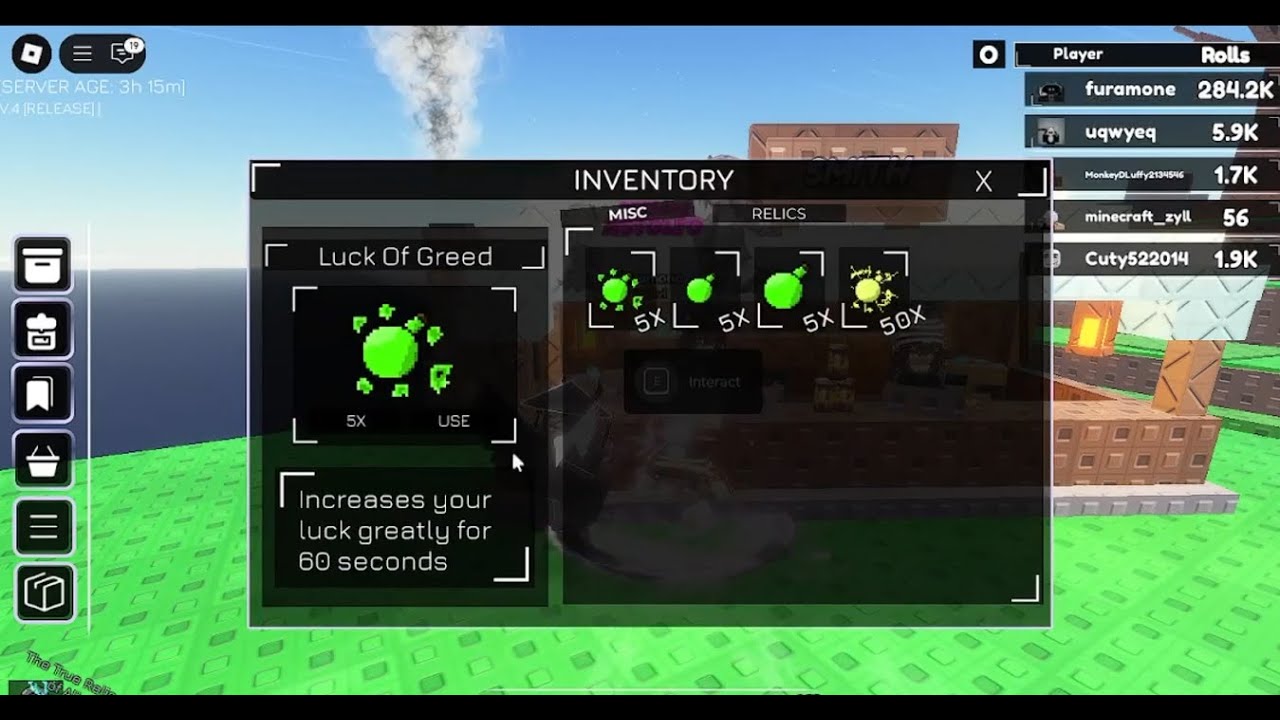 Roblox Huzz Rng | How to craft 50 Heavens Pot - YouTube