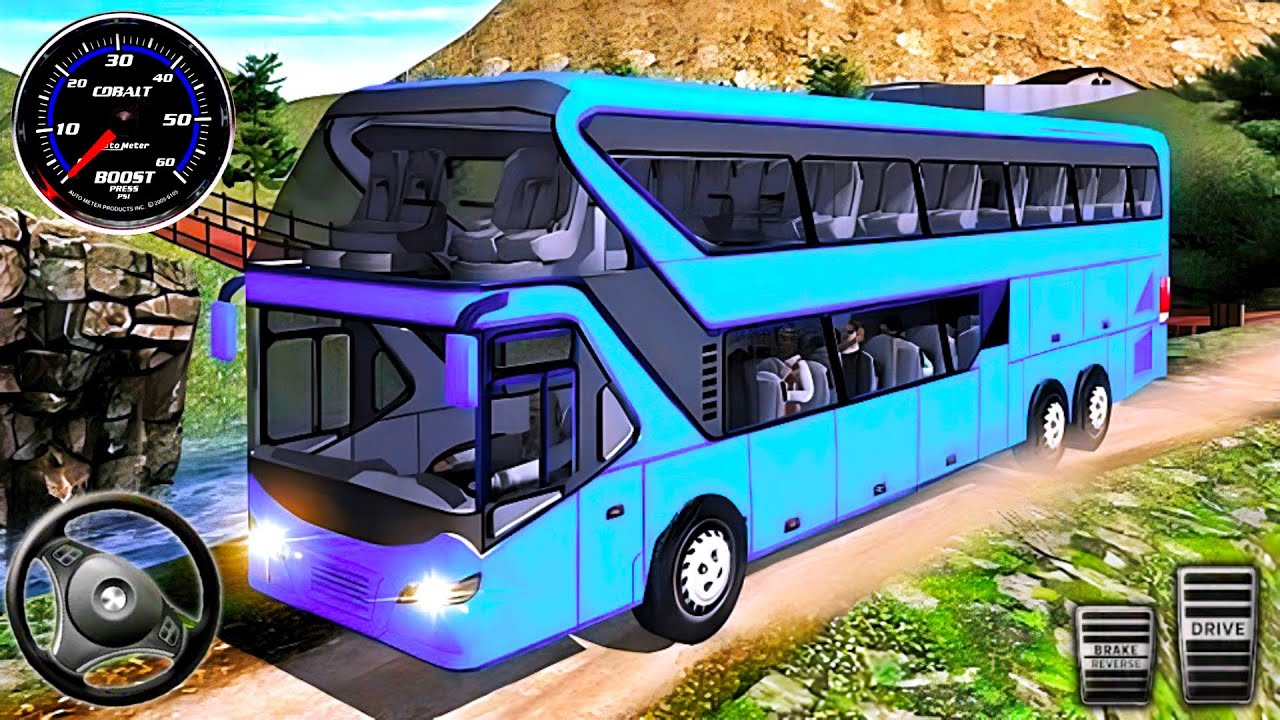 Coach Bus Offroad Drive 3D | Hill Bus Driving Simulator | Android ...