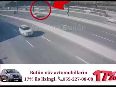 Bu Gune Olan Yol Qezasi ( Heyder Eliyev Prospekti)