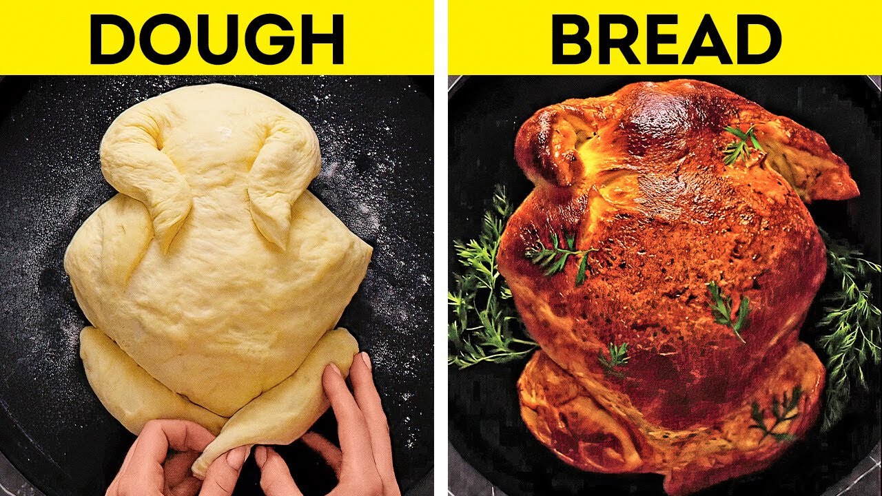 Simple Dough hacks to Bake Appetizing Pastries - YouTube