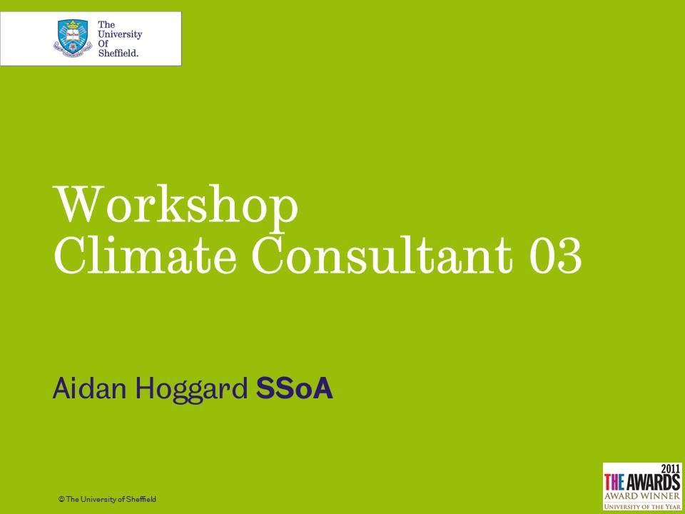 Climate Consultant 03 - YouTube