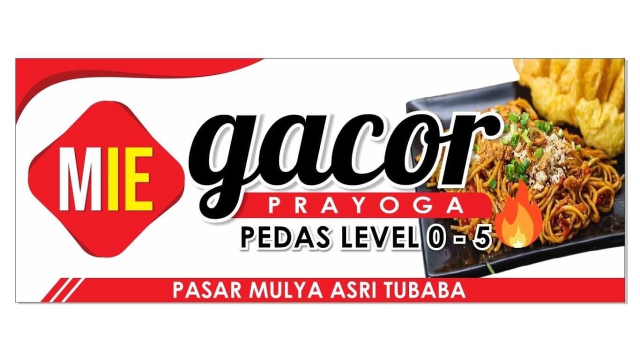 Info kuliner tubaba MIE GACOR - YouTube