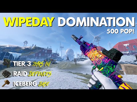 Wipe Day Speedrun - TOTAL DOMINATION | Official Vanilla Rust