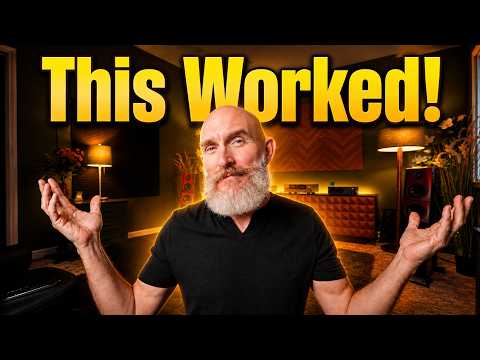 How I Fixed the Bright Sound in my NEW Audio Room + A Tour!