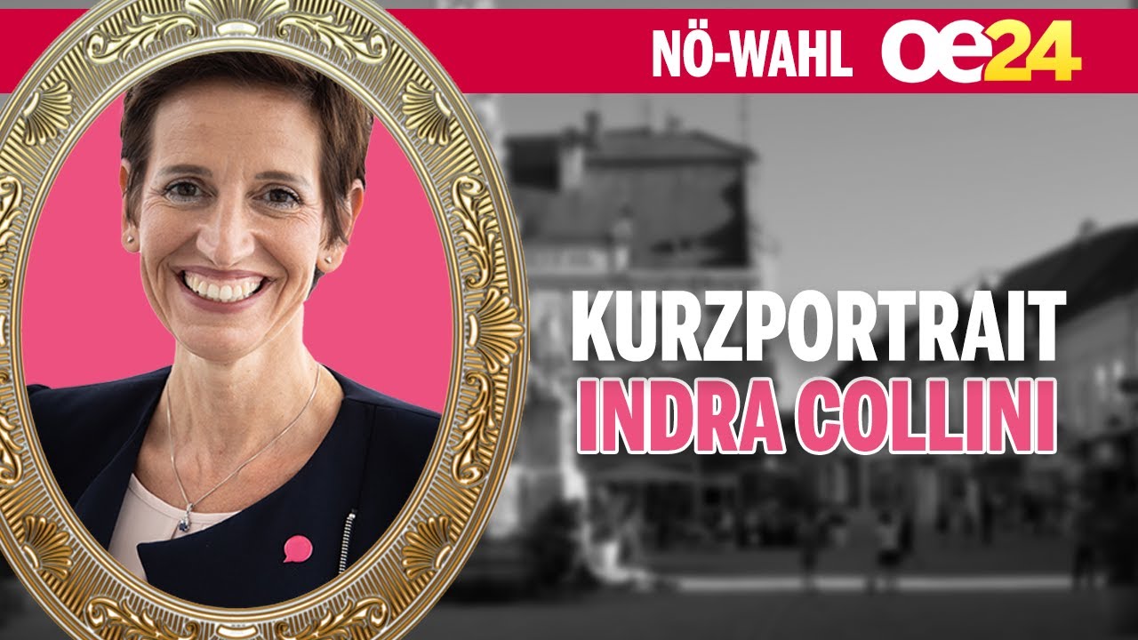 NÖ-WAHL: Kurzportrait Indra Collini (NEOS) - YouTube