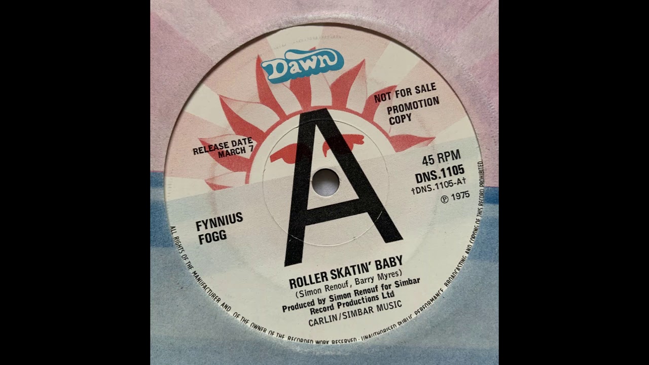 Fynnius Fogg - Roller Skatin' Baby (UK Junkshop Glam 75) - YouTube