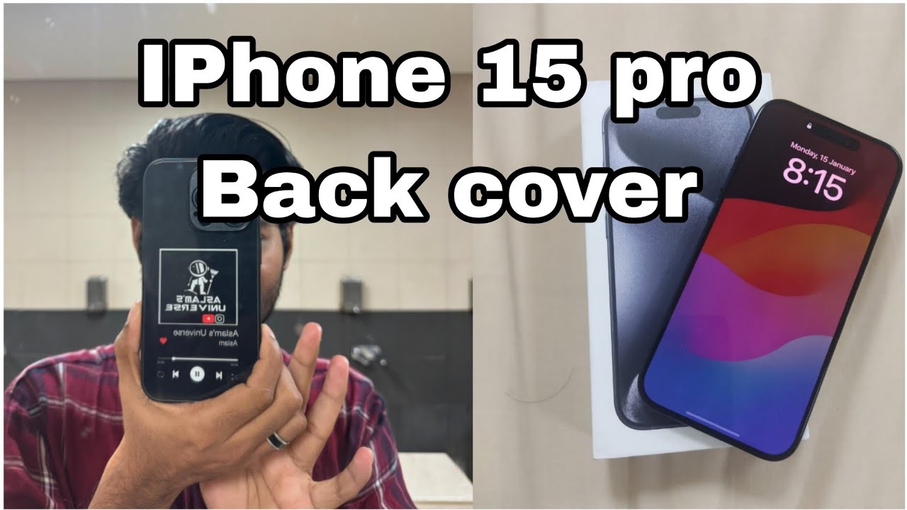 Iphone 15 Pro |Back Cover |Cover it Up - YouTube