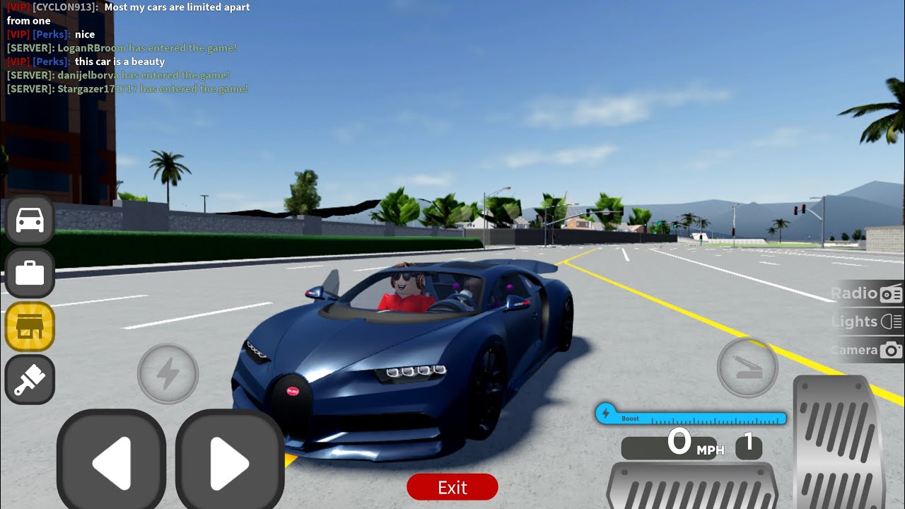 Roblox driving empire driving a really rare Bugatti 🔥 - YouTube