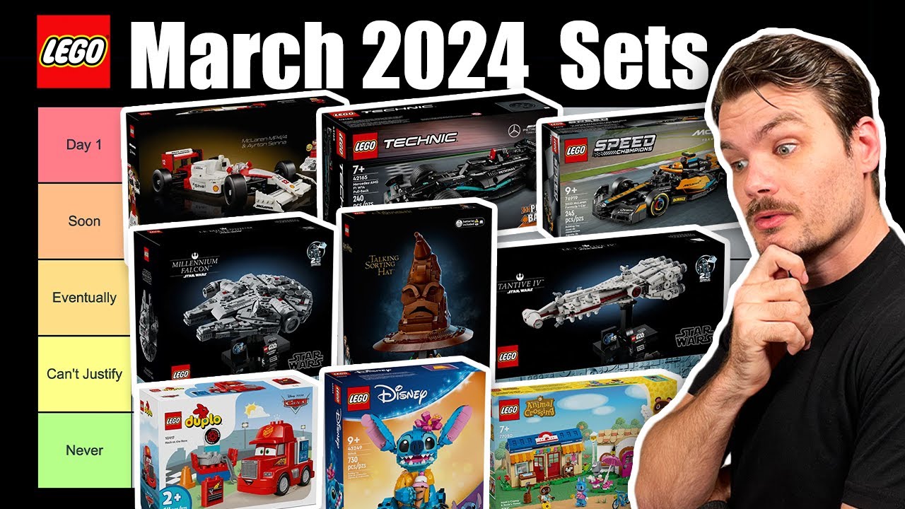 We Rank ALL NEW March 2024 LEGO Sets - YouTube