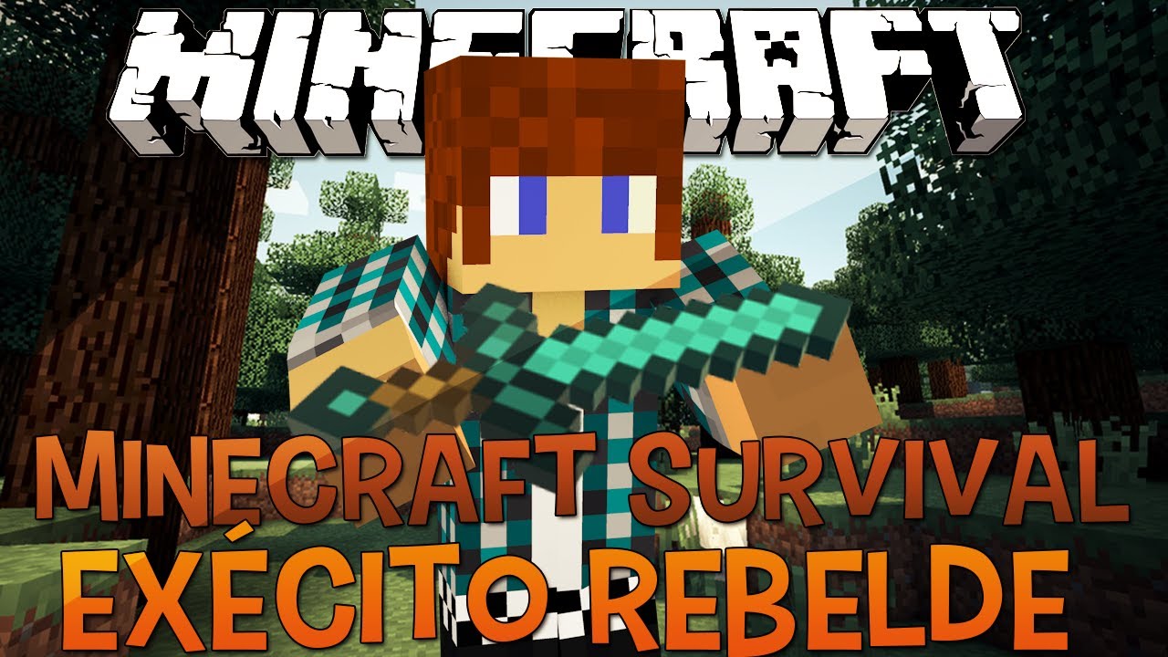 Minecraft Survival Ep.4 - Exército Rebelde e Ataque ao Templo - YouTube
