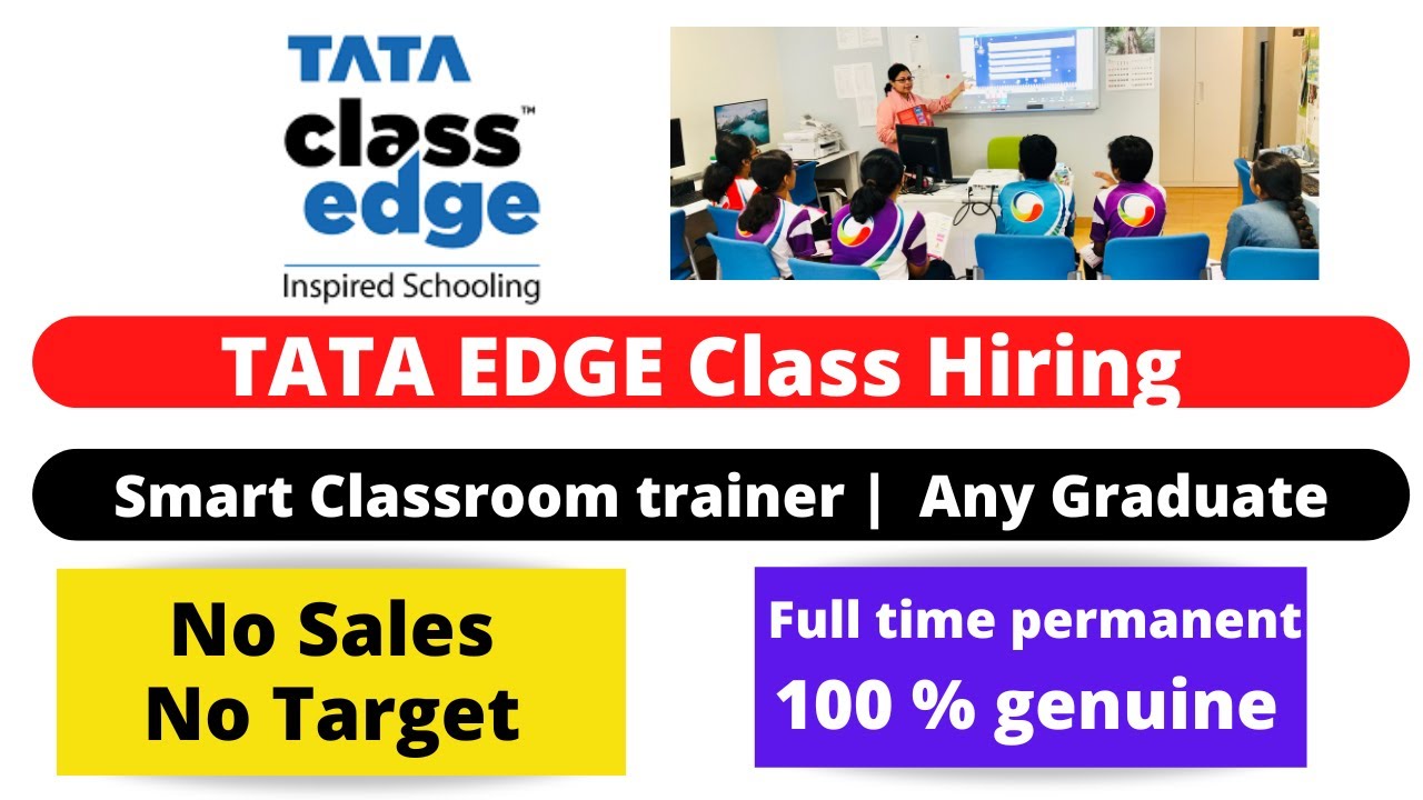 Tata hiring 2022 | Tata edge class | training jobs - YouTube