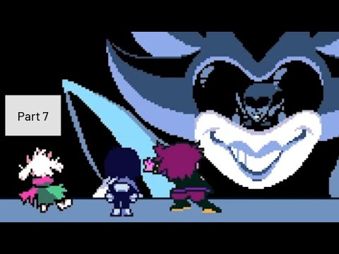 Deltarune Chapter 2 Part 7| Defeating Queen and her Mech - YouTube