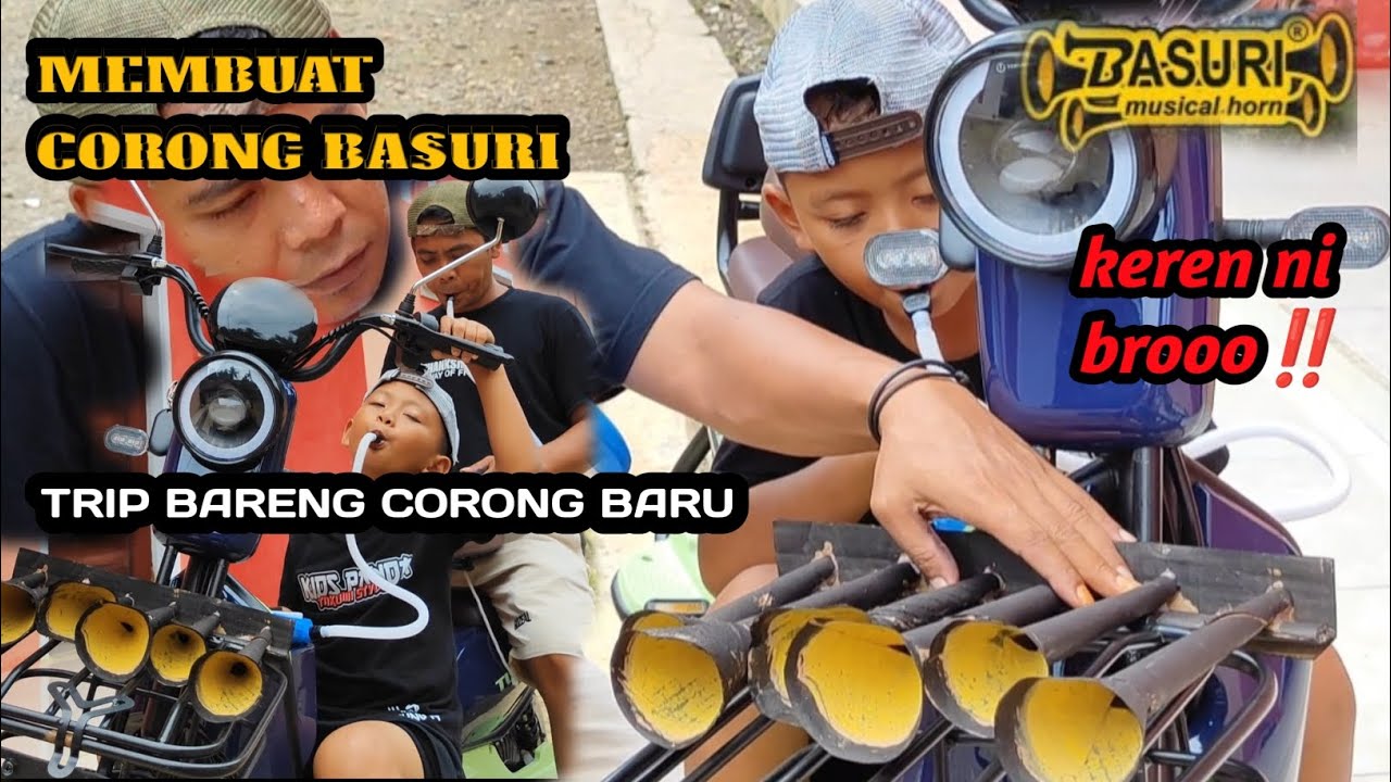 DIY//MEMBUAT CORONG BASURI - YouTube