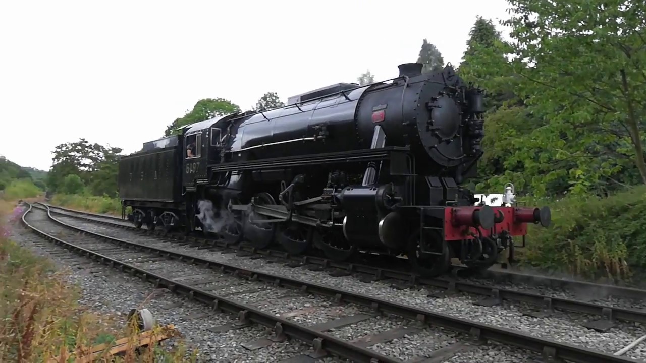 USA S160 No. 5197 takes on water at Kingsley and Froghall on the 29th ...