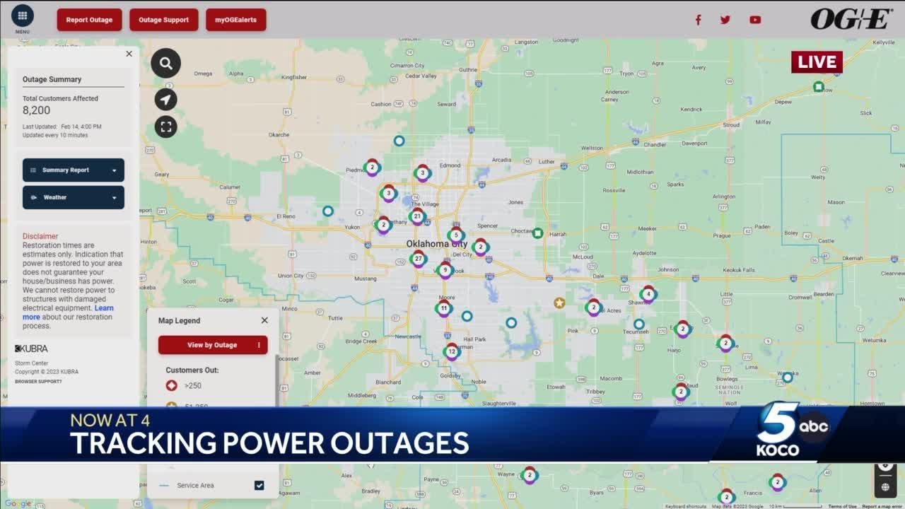 Thousands of power outages reported after strong winds move through ...