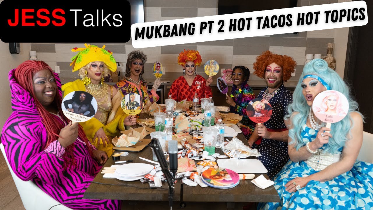 Jess Talks Finale Part 2 | Taco Bell Mukbang | HOT Topics, HOT Tacos 🔥 🌮 - YouTube