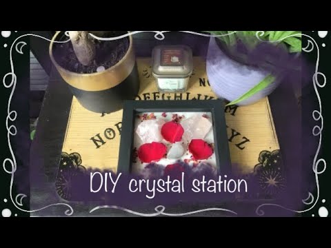 Crystal station DIY - YouTube