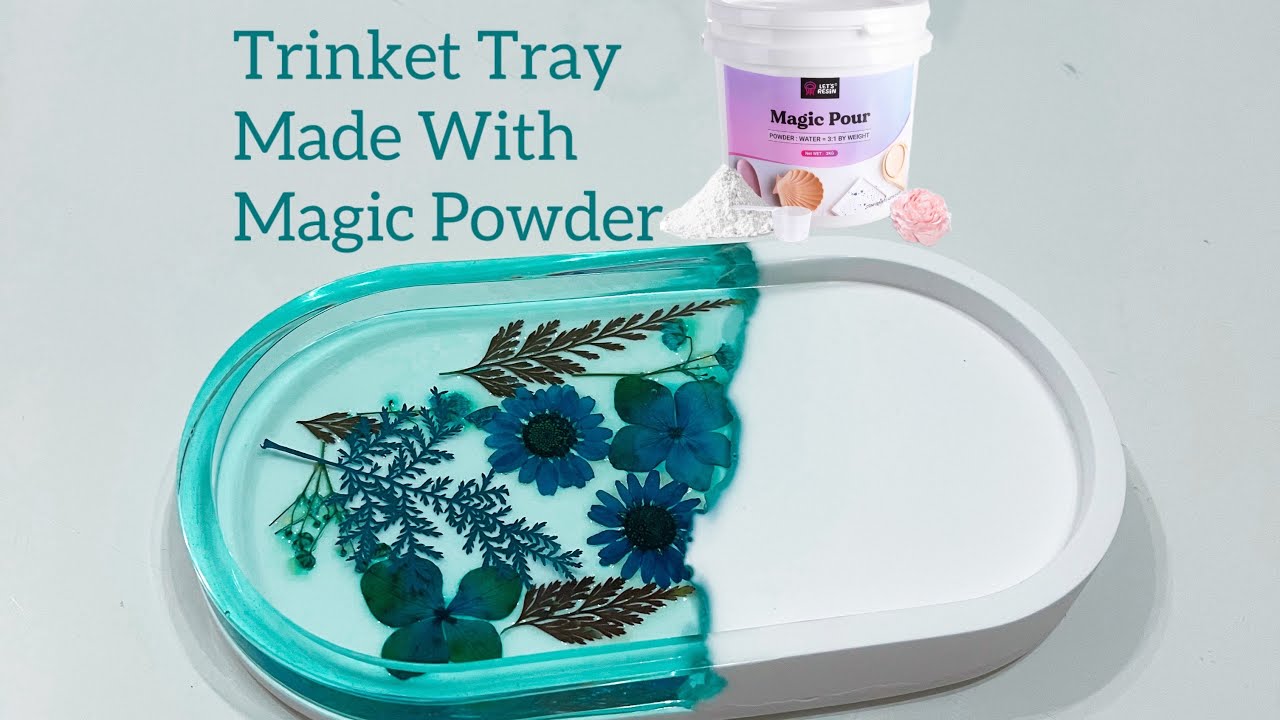 5️⃣6️⃣In love with this Magic Pour! Let’s Resin Magic powder 🪄Trinket ...